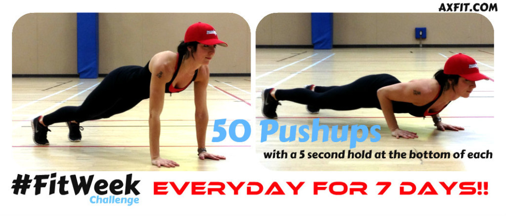 #FitWeek Challenge Pushup's Hold - AXFIT