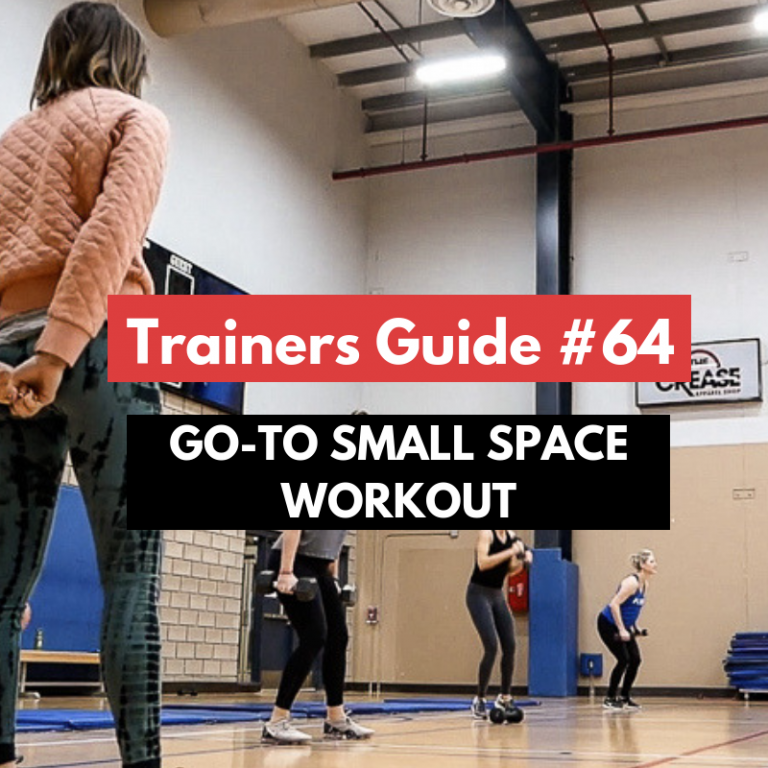 GO-TO Small Space Workout | Trainers Guide #64 - AXFIT.COM